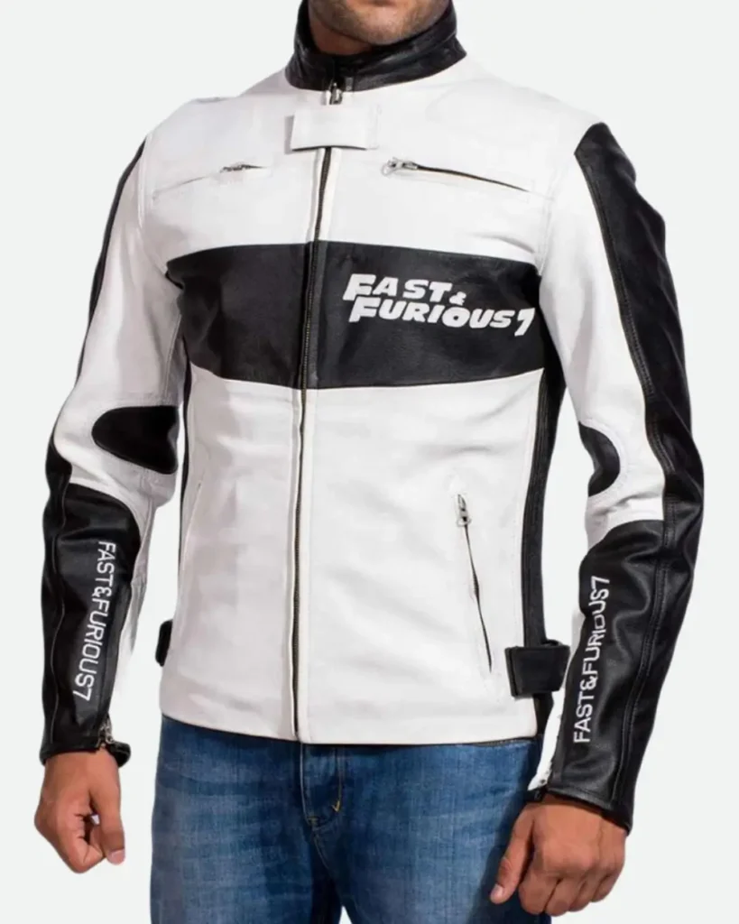 Vin Diesel Fast & Furious 7 Premiere Jacket | Men’s Leather